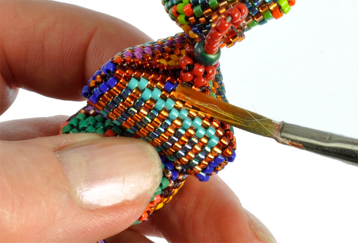 Tutorial (PDF) for the "carnival" Geometric Beaded Beads Bracelet - Etsy