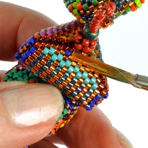 Tutorial (PDF) for the "carnival" Geometric Beaded Beads Bracelet - Etsy