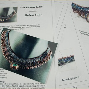 SALE! Tutorial for "the Princess Collar" - Etsy
