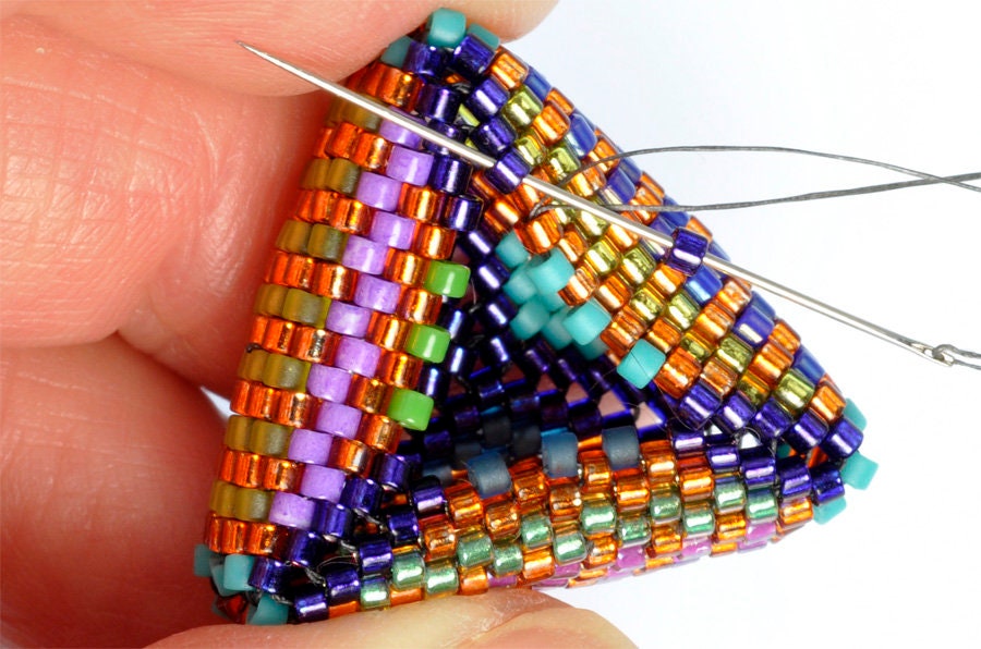 The carnival Geometric Beaded Beads Bracelet - Etsy