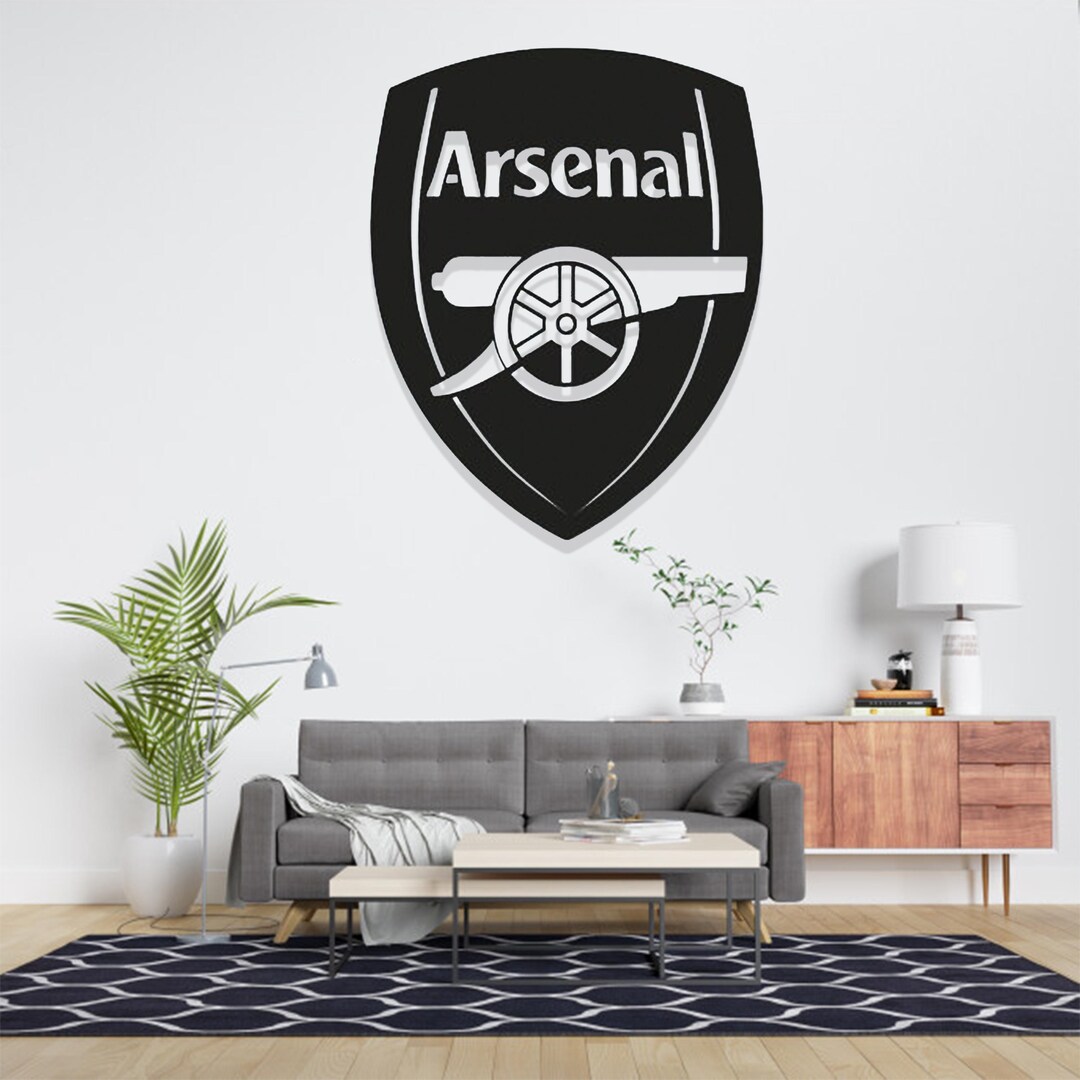 Wooden Sign Arsenal | Football Wall Hanging | Soccer Fan Laser Cut ...