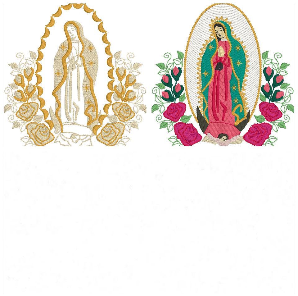 Virgin of Guadalupe 2 Designs 5 Sizes - Etsy
