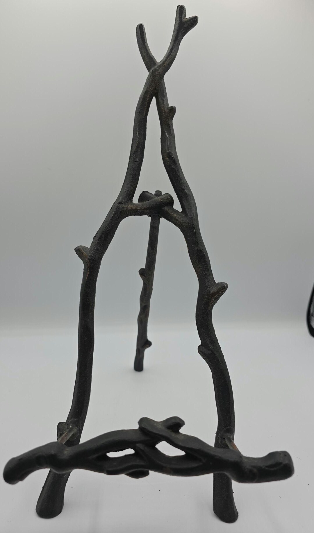 Heavy Cast Iron Easel Stand – Branch Design Plate or Book Holder - Etsy