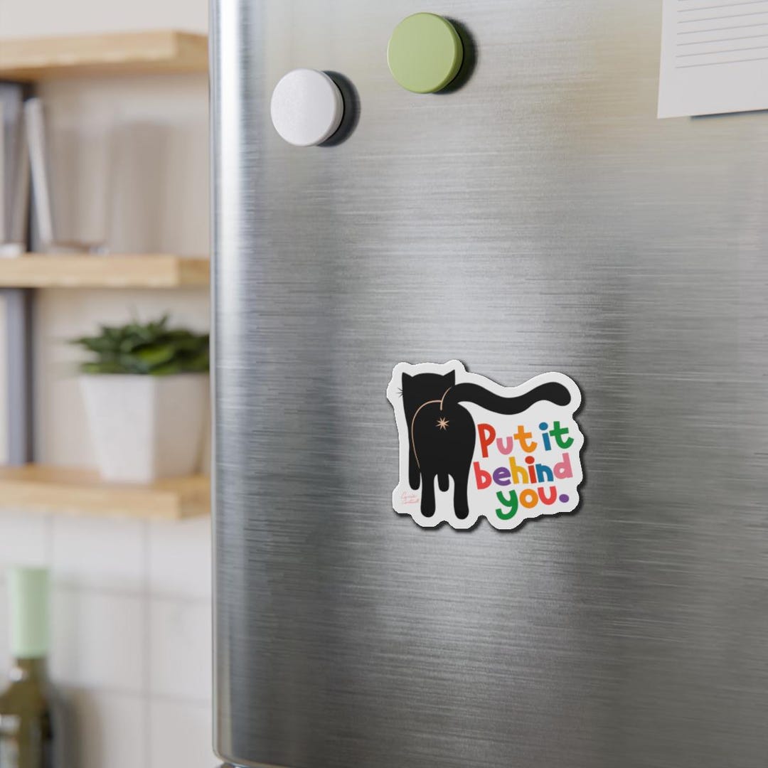 Cat Butt Magnet: Funny Cat Lady Gift, Quirky Home Decor - Etsy