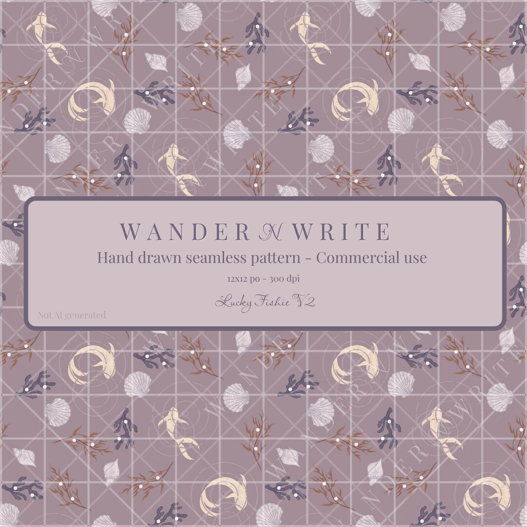 Seamless Patterns PNG | Downloadable Digital Files | Commercial Use ...