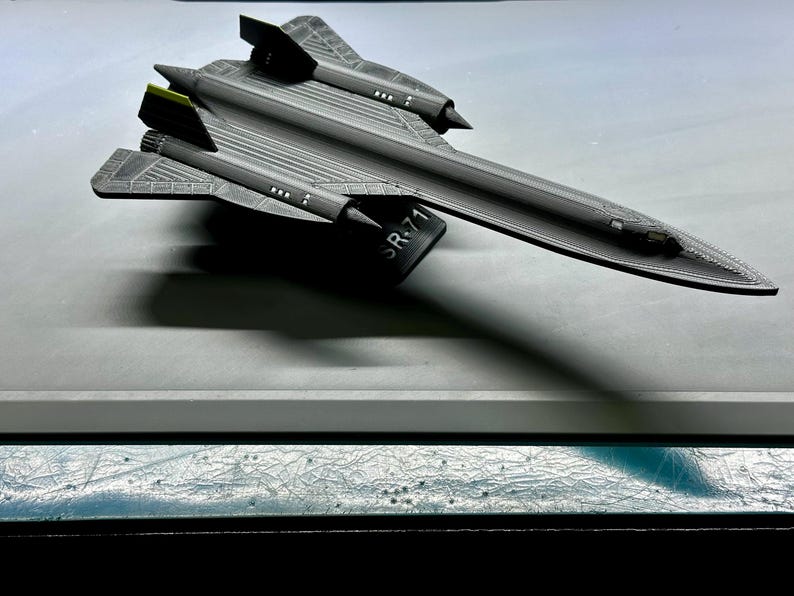 SR-71 Blackbird 3D Printed Model Kit - Assembly DIY Hobby - Aviation ...