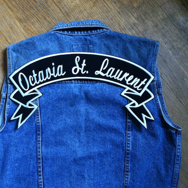 Vest Back Patch - Etsy