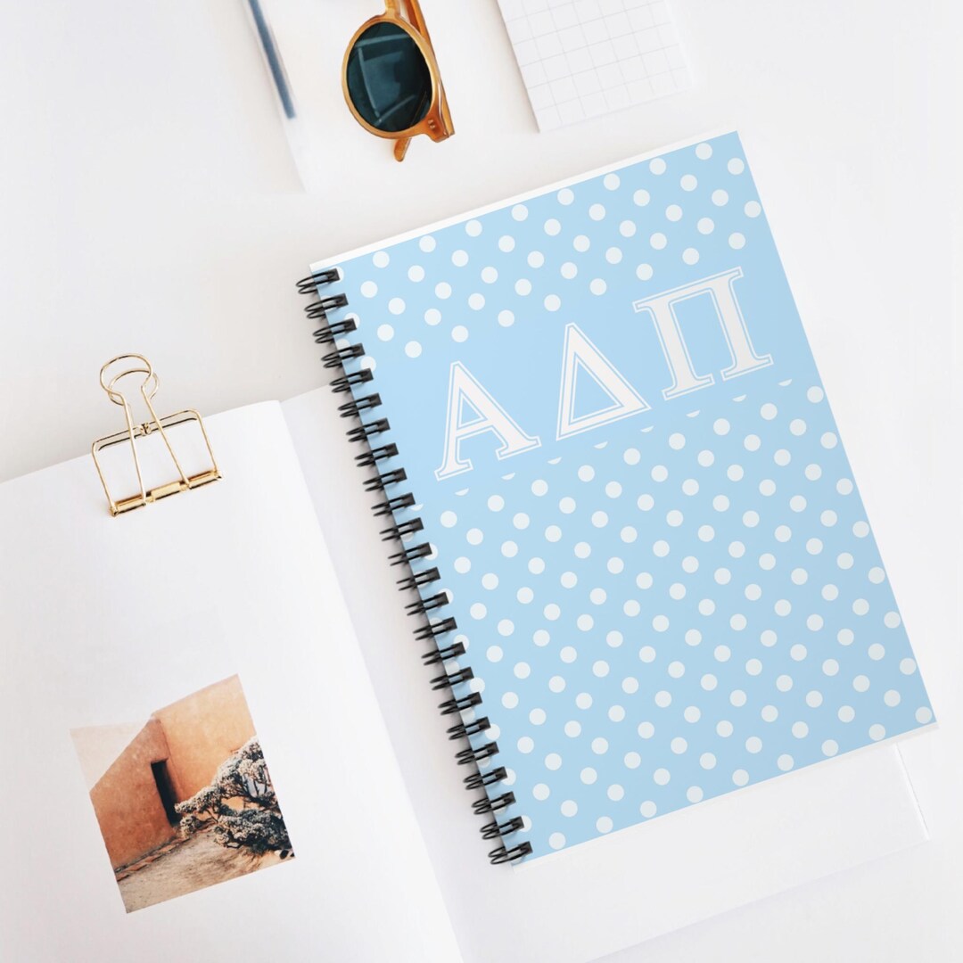 Alpha Delta Pi Sorority Notebook: Bid Day Gift, Sisterhood Keepsake - Etsy