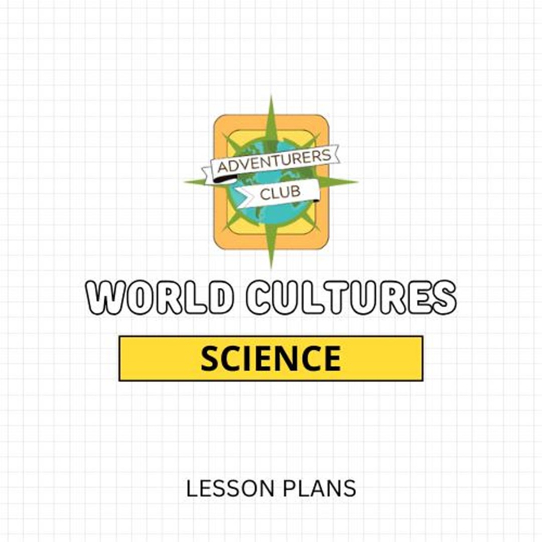 Epcot-inspired Adventurers Club: World Cultures Science Curriculum - Etsy