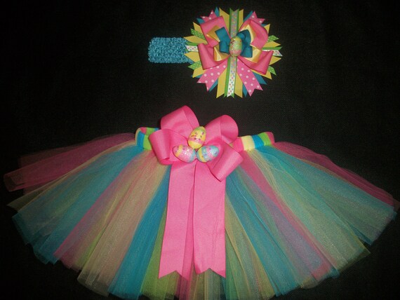 Easter Tutu Set Spring Sweetie Custom Made In Etsy