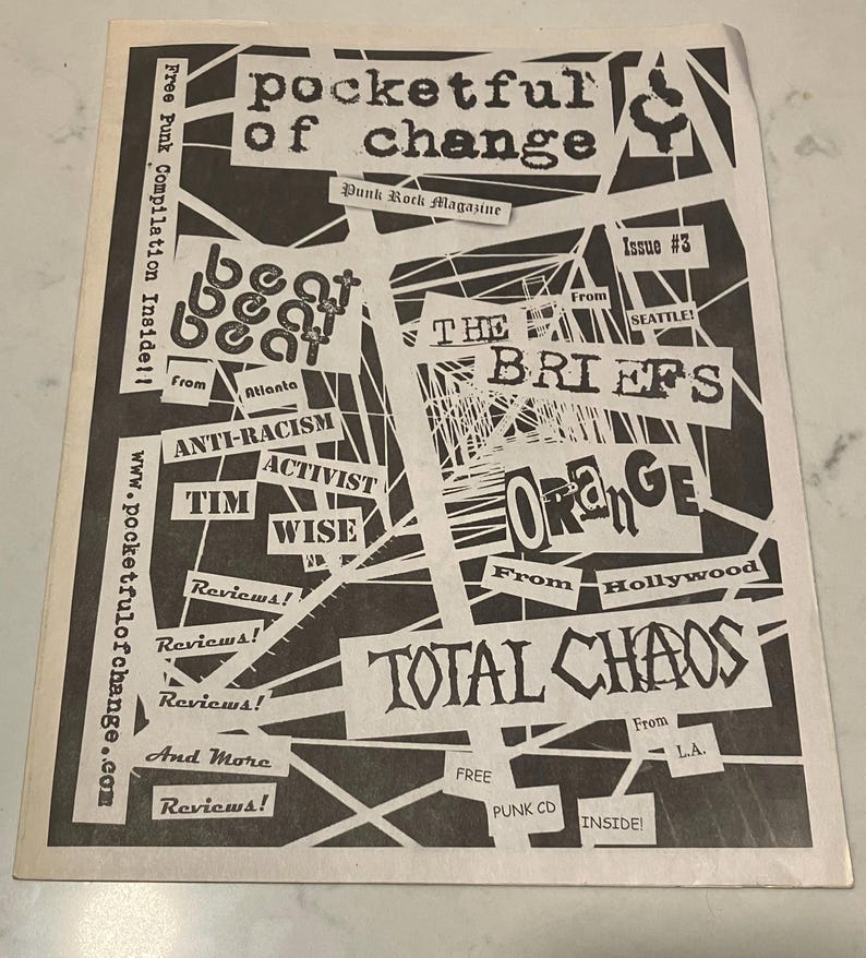 Pocketful of Change - Punk Rock Magazine Circa 2005 Total Chaos, Orange ...
