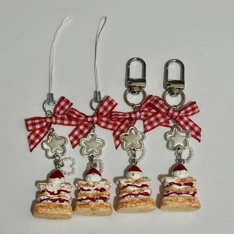 Handmade Cake Keychain, Phone Charm - Etsy
