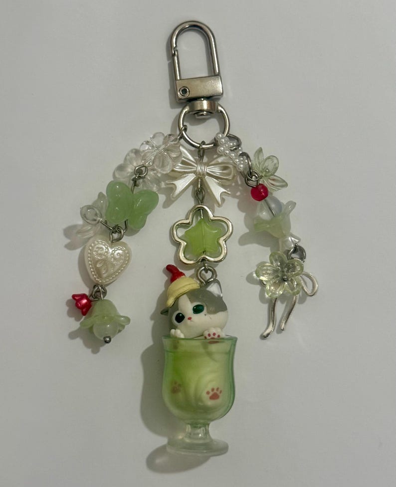 Mofusand Sundae Series Keychain Charm - Etsy