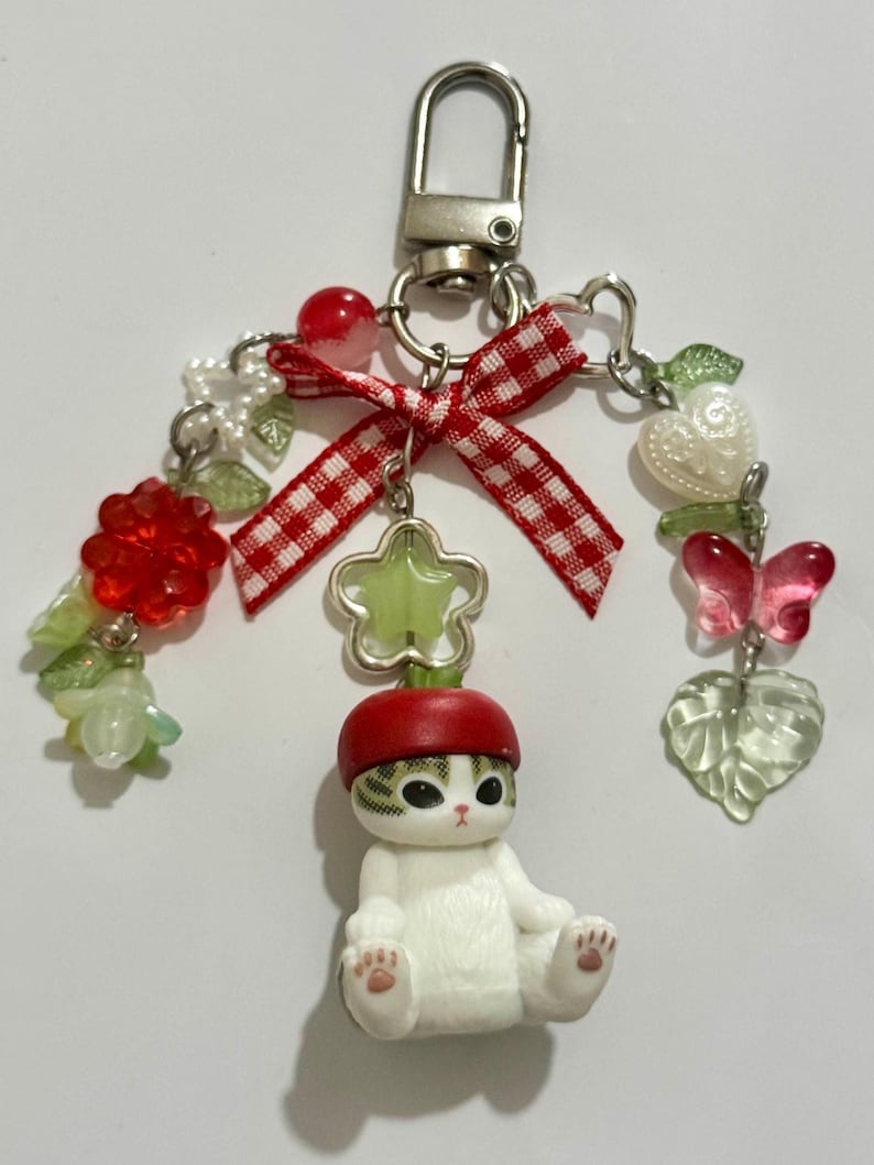 Mofusand Fruit Series Keychain Charm - Etsy