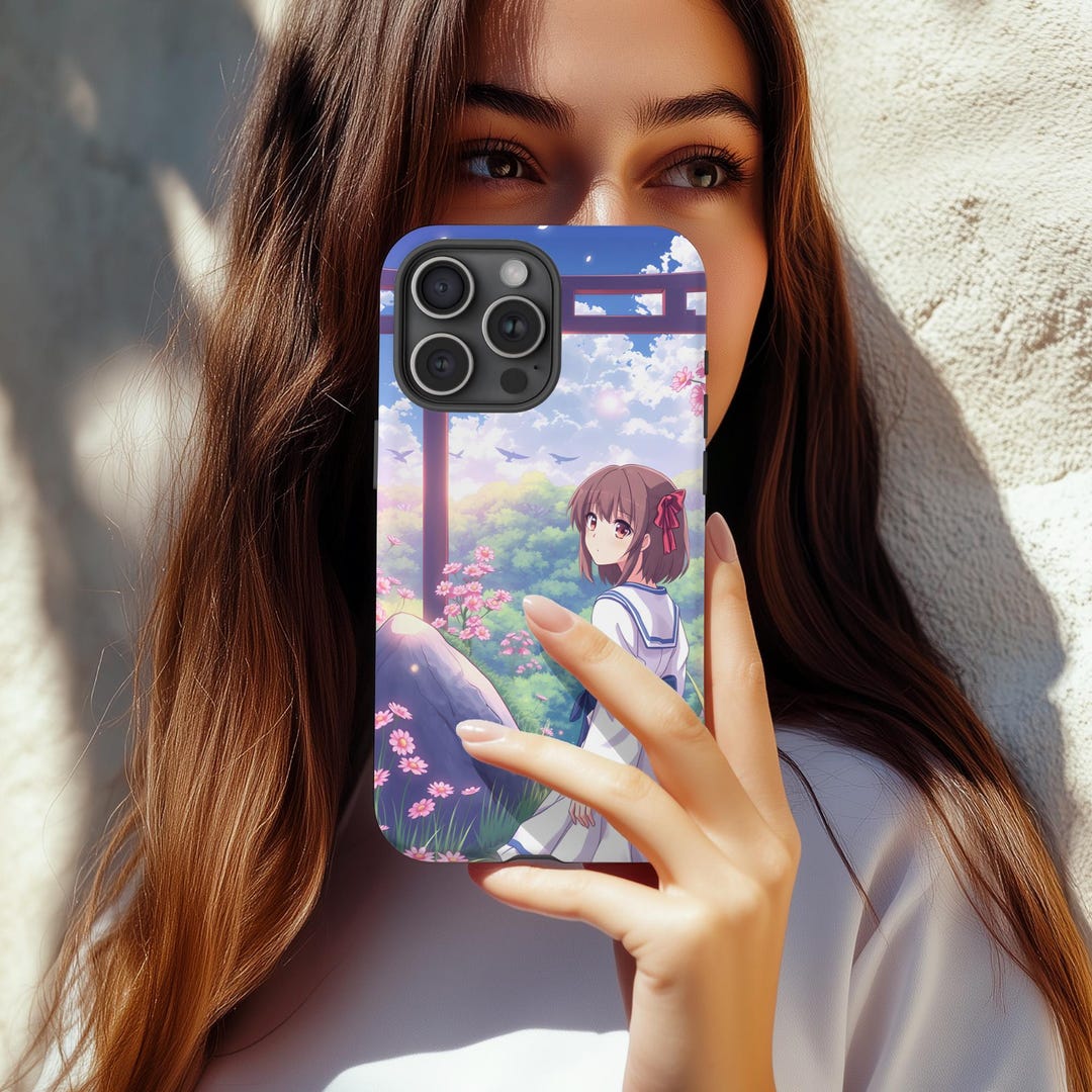 Anime Manga Phone Case: Kawaii Japanese Art, Protective Dual Layer ...