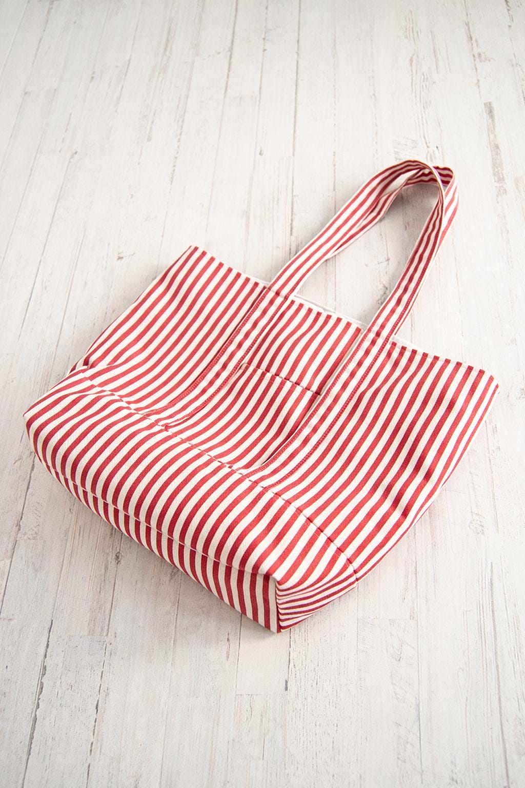 Calm Lines Tote Bag Sewing Pattern — Sew a Spacious, Structured ...