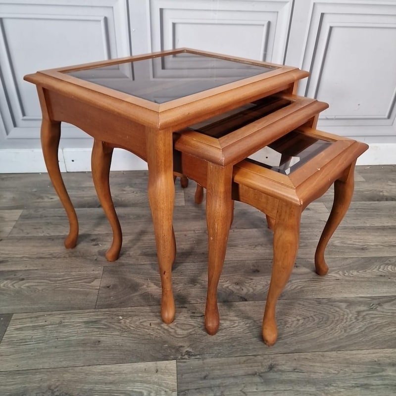 Nest of Bamboo Tables - Etsy UK