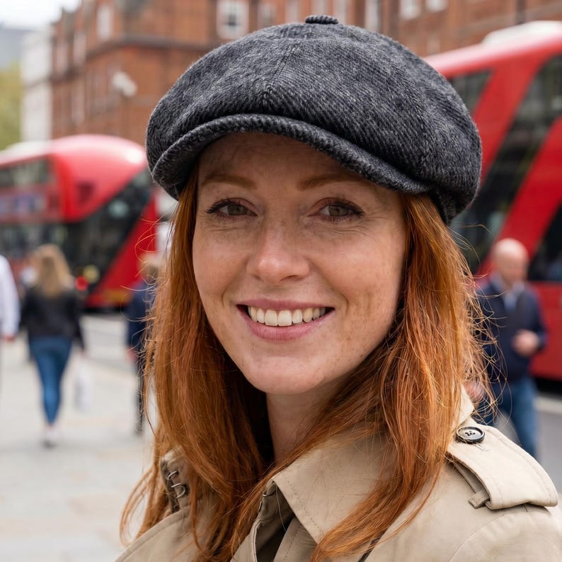 Wool Newsboy Cap: Vintage Style Gatsby Hat,peaky Blinders Cap - Etsy
