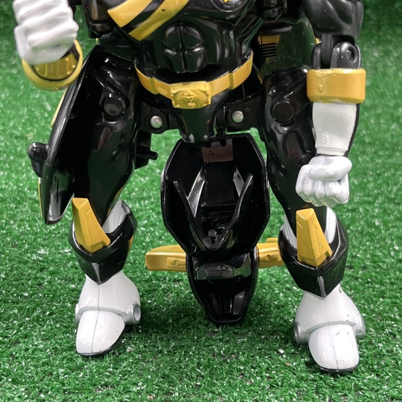 Power Rangers Wild Force Megazord Gaoranger Animal DX Gao Bison Figure ...