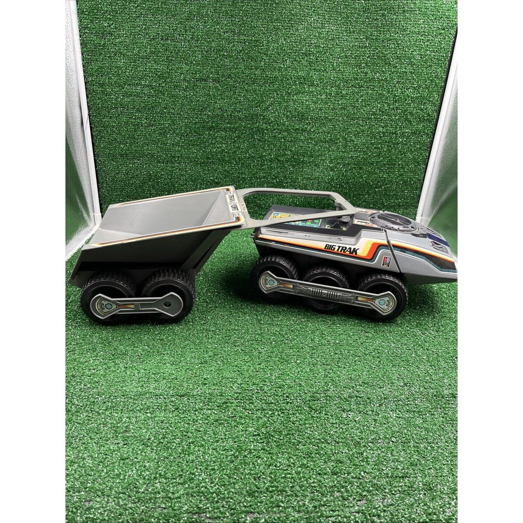 79 Electronic Big Trak Transport Truck Milton Bradley for Parts or ...
