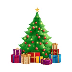 Christmas Tree SVG Bundle: Holiday Clipart (digital Download) - Etsy