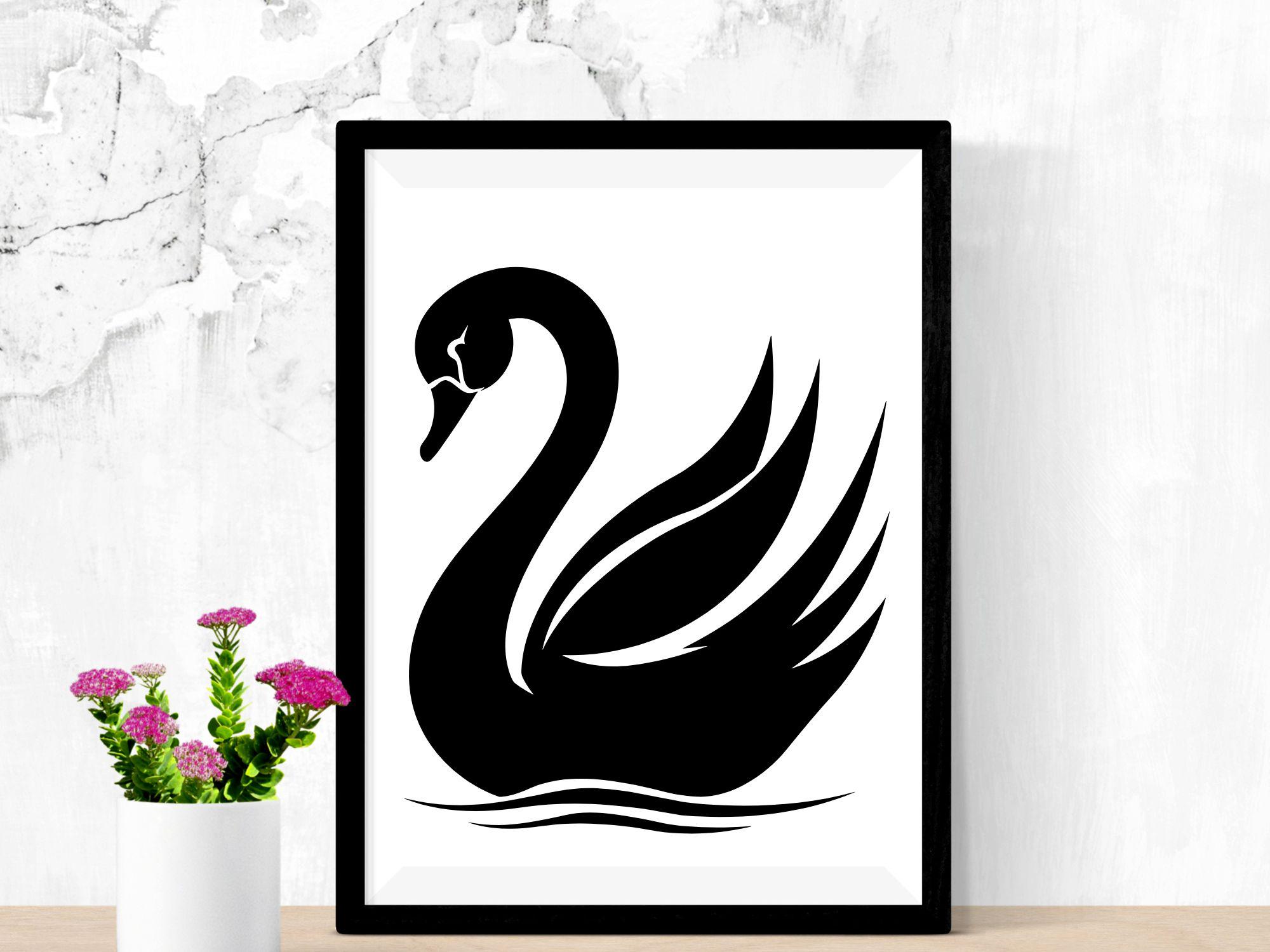 Swan SVG Bundle: Swan Clipart, Cut Files for Cricut (digital Download ...
