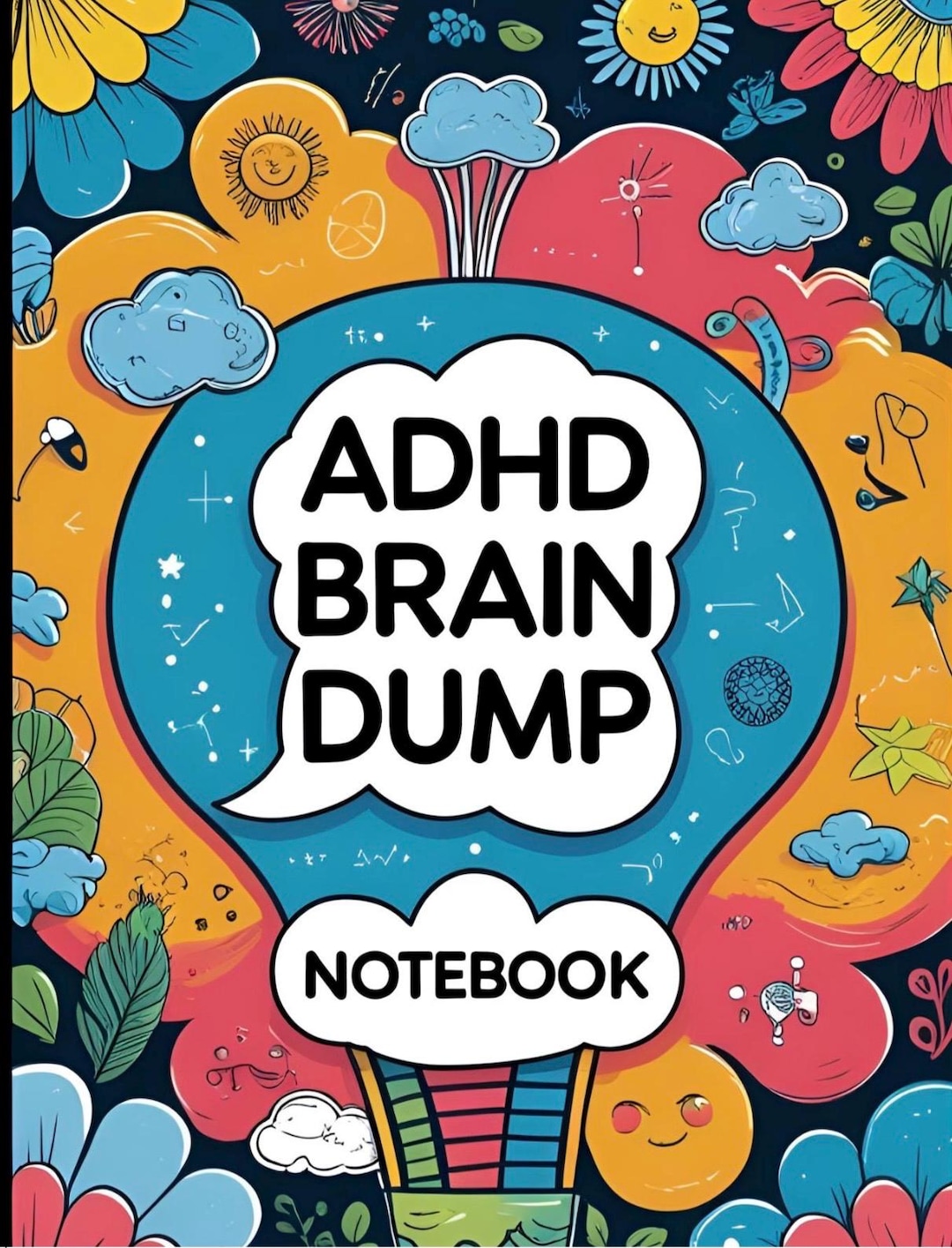 ADHD Brain Dump Notebook | Printable PDF for Focus, Organization ...