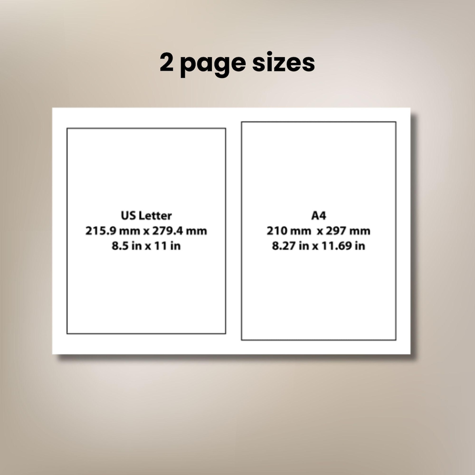 Large 8-inch Alphabet Letter Templates A–Z – Uppercase Printable PDF ...