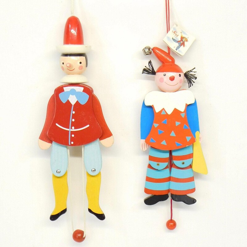 Pull String Puppet - Etsy