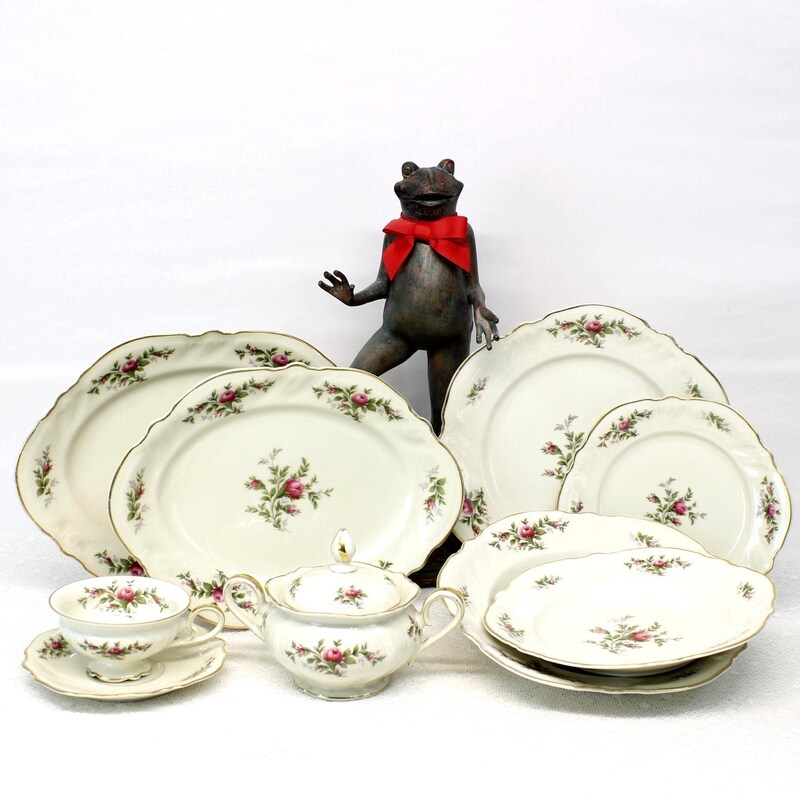 Rose Pattern China - Etsy