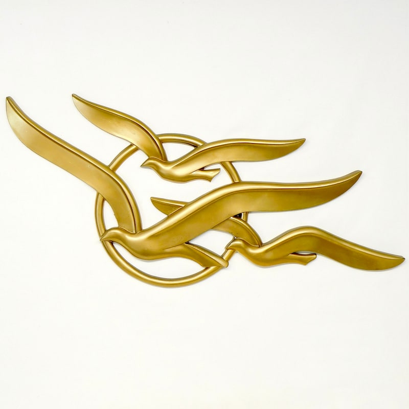 Flying Birds Wall Plaque - Etsy