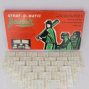 Strat-o-matic Baseball Board Game, 1979, ALL 26 TEAMS, Over 500 Cards ...