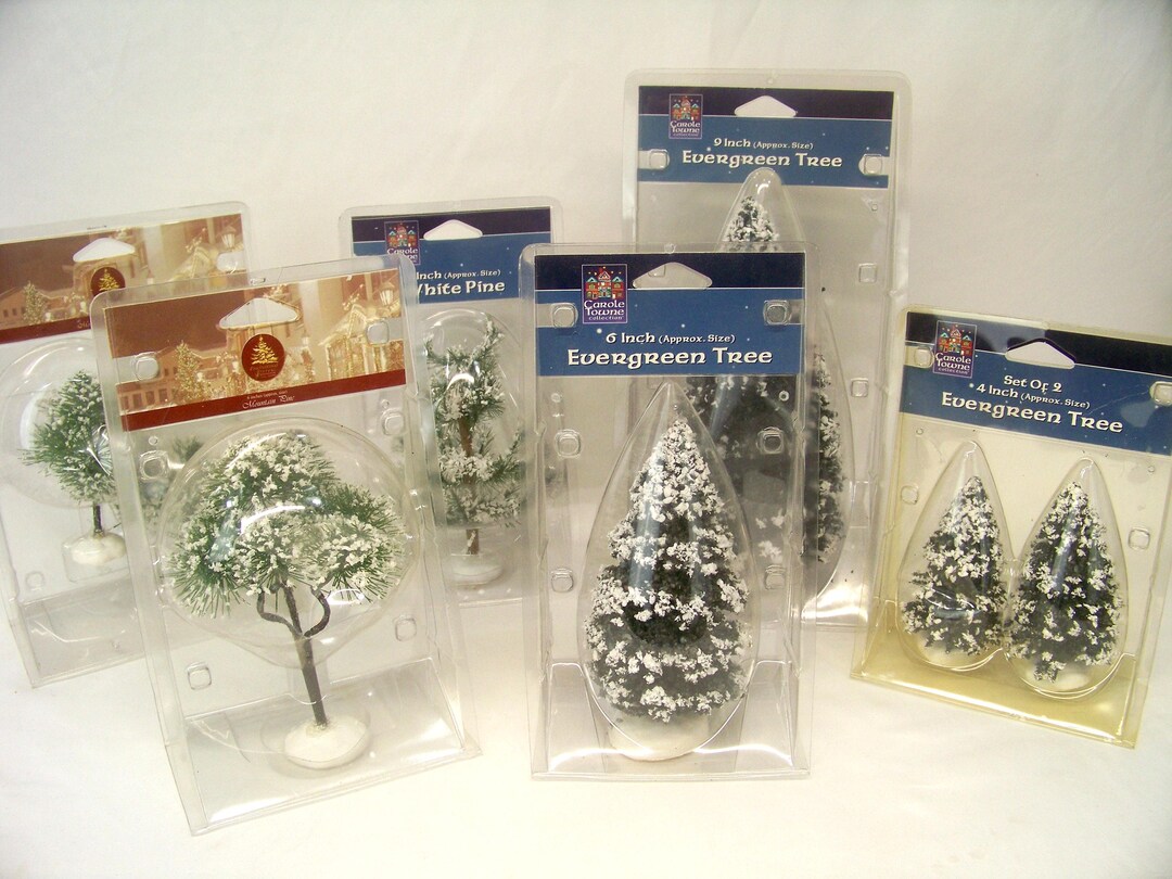 Sold Individually LEMAX Village Collection Landscape Trees, New in ...