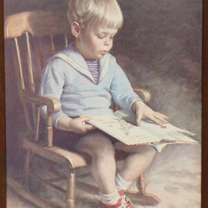 Boy and Girl Nursery Room Prints Gary and Gretchen J Ingwersen 1970's ...