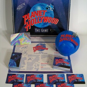 Planet Hollywood Board Game Movie Trivia Game All You Have - Etsy