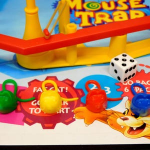 Mouse Trap Board Game, Vintage 1999, Milton Bradley, Complete and Ready ...