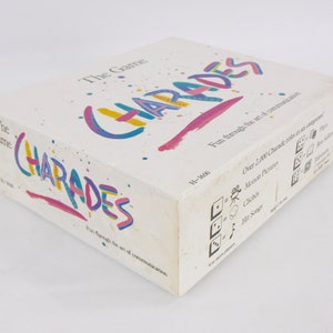 Charades Table Game, Comes Complete With Timer, Official Rules, Score ...