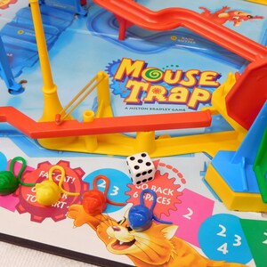 Mouse Trap Board Game, Vintage 1999, Milton Bradley, Complete and Ready ...