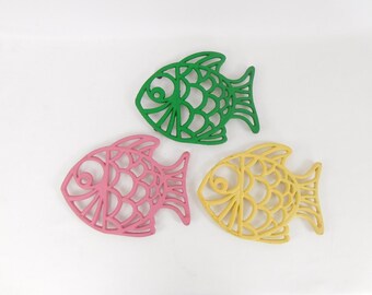 Cast Iron Fish Plate - Etsy