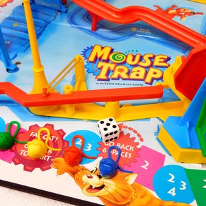 Mouse Trap Board Game, Vintage 1999, Milton Bradley, Complete and Ready ...