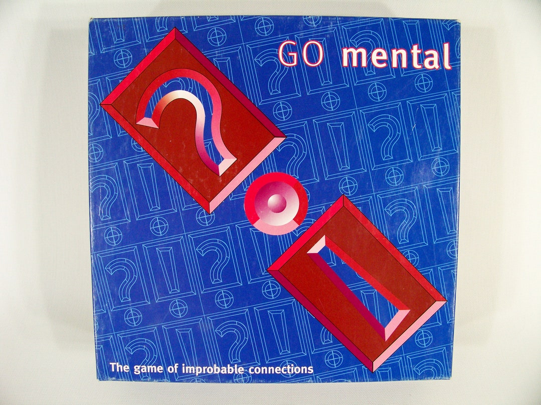 GO Mental Board Game, the Game of Improbable Connections, Game is ...