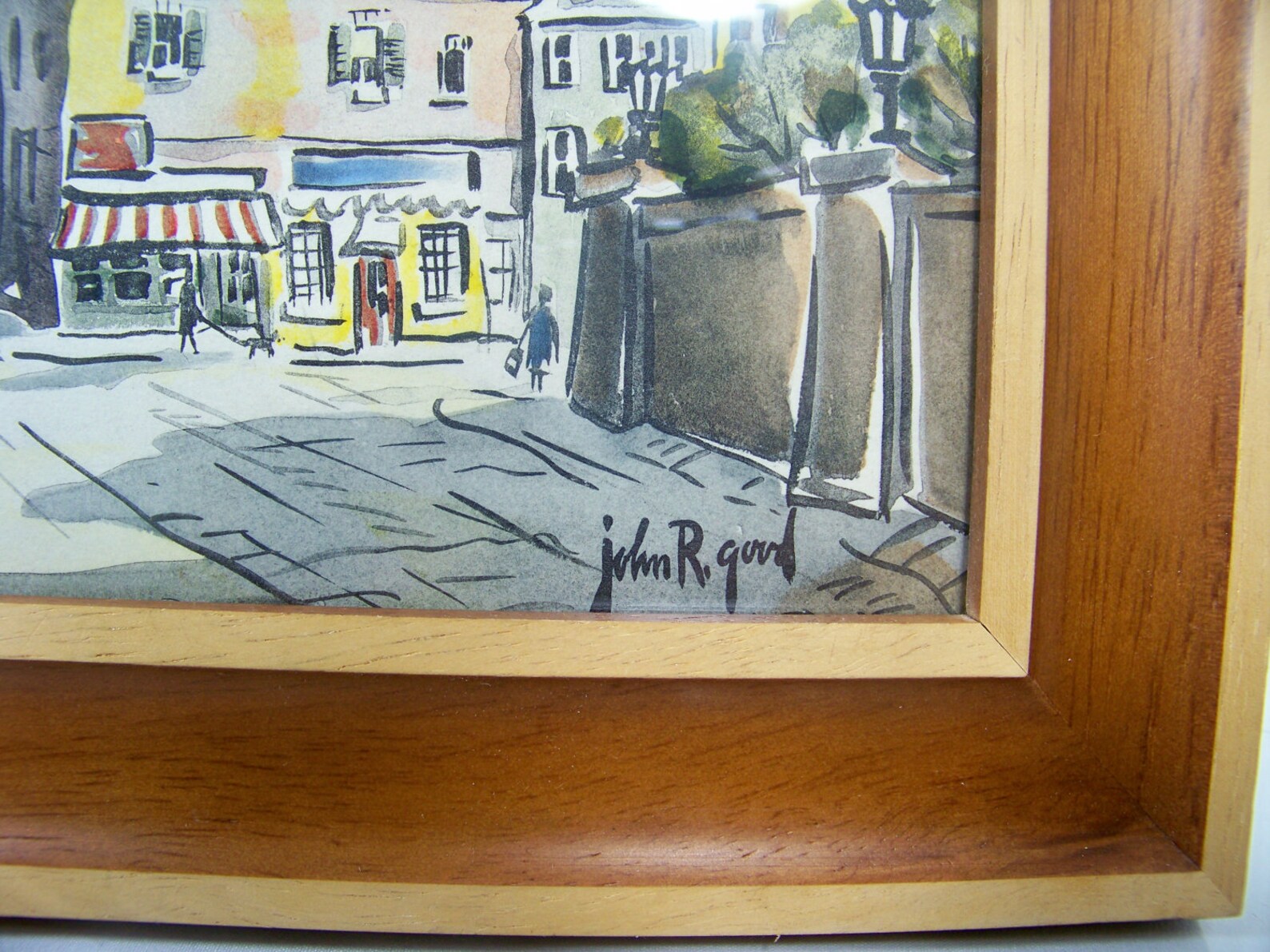 Vintage John R Good Watercolor Art Print 1951 APP Co. New York | Etsy