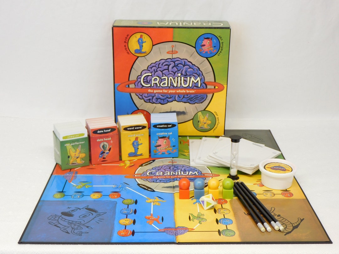 Cranium Board Game the Game for Your Whole Brain - Etsy
