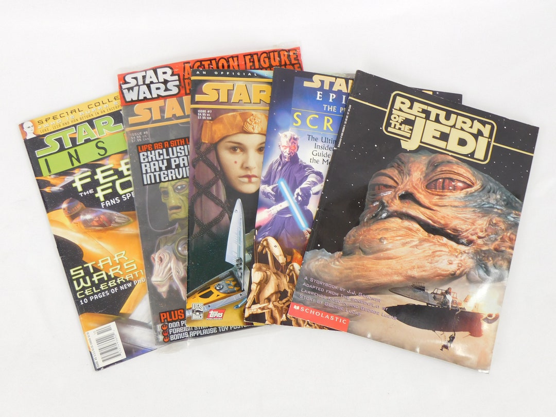 Lot of Star Wars Magazines and Books, Star Wars Insider, Star Wars ...