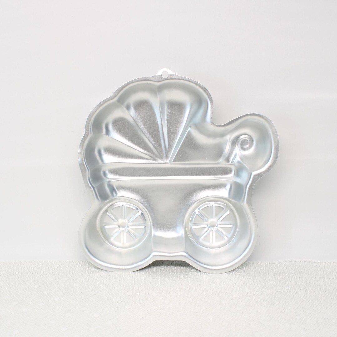 Vintage Wilton Cake Pan Baby Buggy Cake Mold Babies Birthday, Baby ...