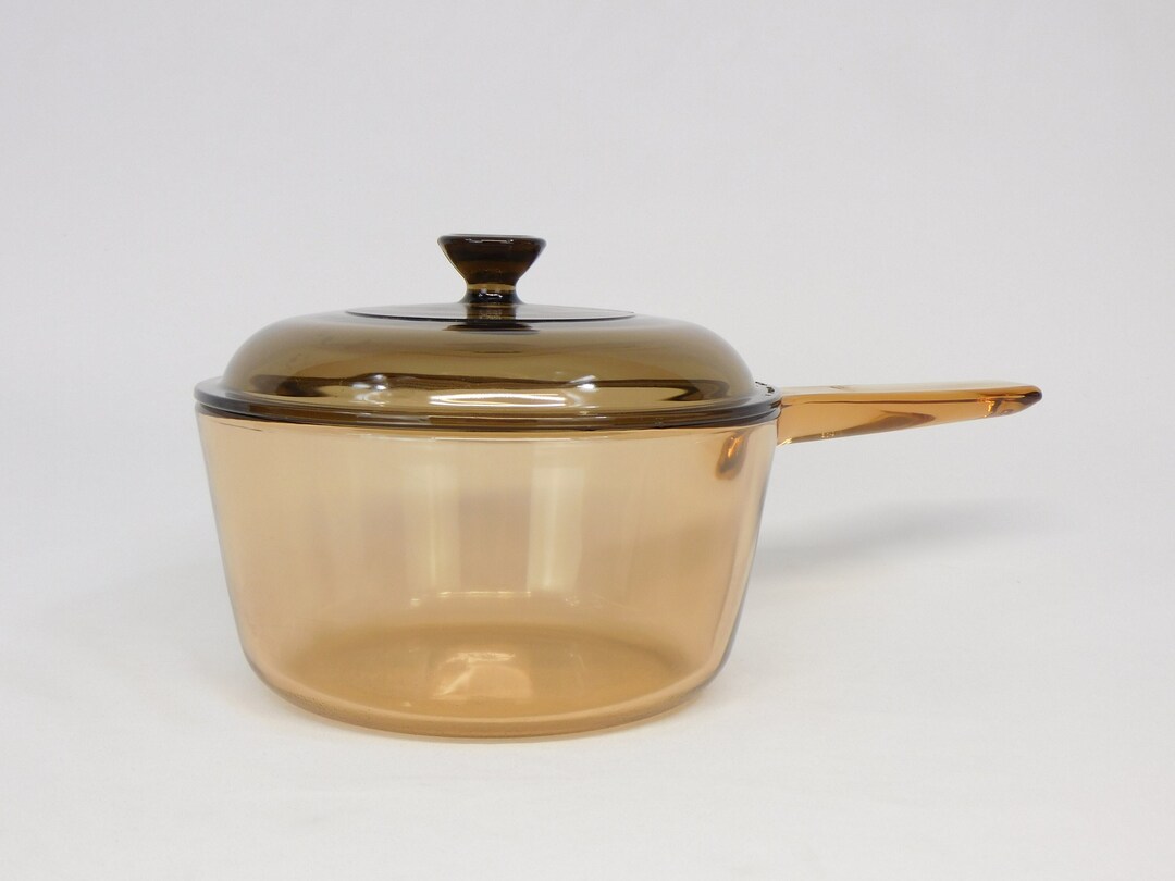 Vintage 1980's Corning Visions Rangetop Cookware 1.5 Liter/quart ...