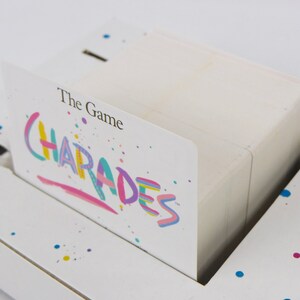 Charades Table Game, Comes Complete With Timer, Official Rules, Score ...