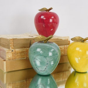 Alabaster Apple, YOUR CHOICE, Red Apple, Yellow Apple, Green Apple ...