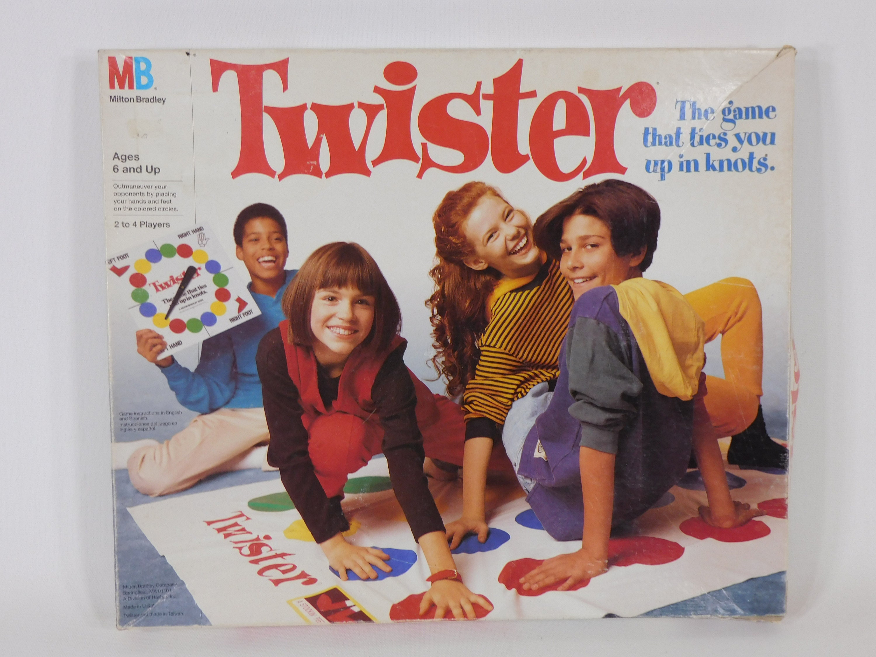 Vintage Twister Full Size Game Mat Twister 1993 Twister - Etsy