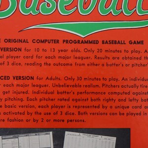 Strat-o-matic Baseball Board Game, 1979, ALL 26 TEAMS, Over 500 Cards ...